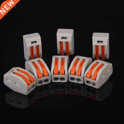Compact Wire Wiring Connector 0.75-4mm 10pcs PCT-212 2 pin C