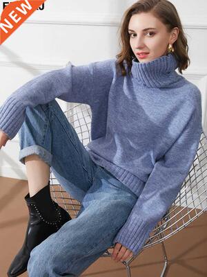 autumn Winter casual cashmere oversize thick Sweater pullove