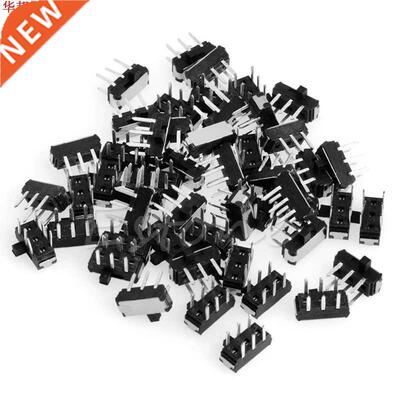 50Pcs Slide Switch 6 Pin DPDT PCB Panel Mount Mini Micro Tog