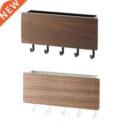 Wooden Mail And Key Holder For Wall Decoration, With 5 Key H