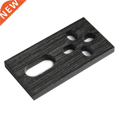 Black Aluminum Micro Limit Switch Plate for C-Beam D Printe