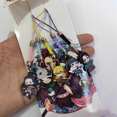 5Pcs Demon Slayer: Kimetsu No Yaiba Tanjirou Nezuko Anime W