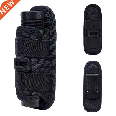 Tactical 360 Degrees Rotatable Flashlight Pouch Holster Torc