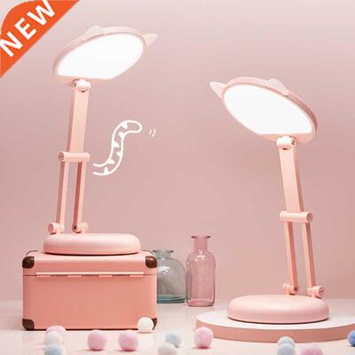 G6DA Pink Kids Desk Lamp Eye Protection Adjustable