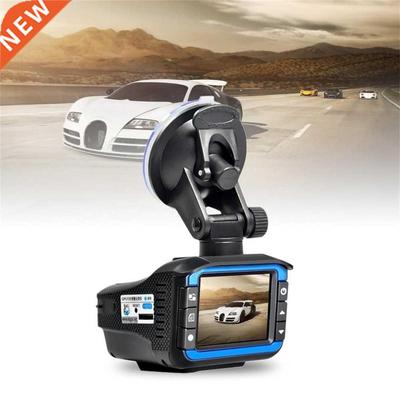 HD 1280p 2 n 1 Car DVR Dashboard Camera 140 Wde Angle Lens