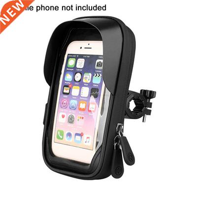 Black Touch Screen Mobile Phone Hder Handlebar Motorcycle
