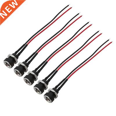 5/10Pcs DC Power Connector 5.5 x 2.1mm Female Jack Socket Pa
