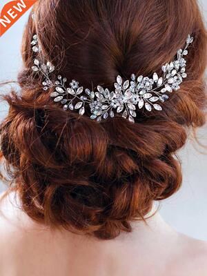Bridal Headwear Luxury Hair band Crystal Rhinestone Headband