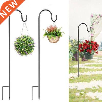 Shepherd-Hooks Garden Ground Plant Stand Lantern Stake For