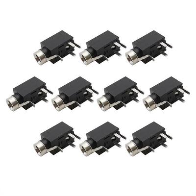 PJ-210B 2.5mm Headphone Socket 4 Pin DIP 2.5mm Female Jack H
