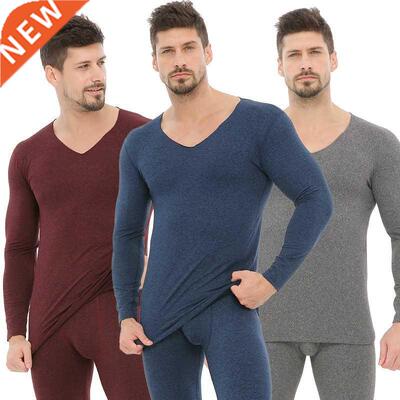 Men Wm Thick Autumn Winter Thermal Underwe Set Male Velv