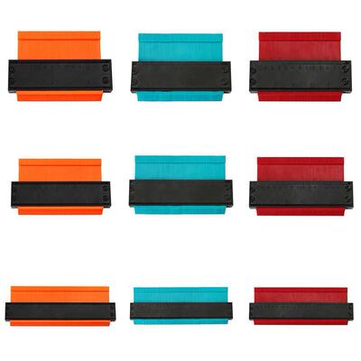 Multi-function Contour Gauge Measure Ruler Tiles Laminate Ed