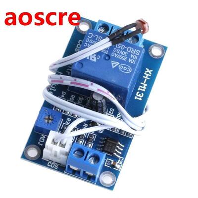 DC 12V Photoresistor Module Relay Light Detection Sensor Lig