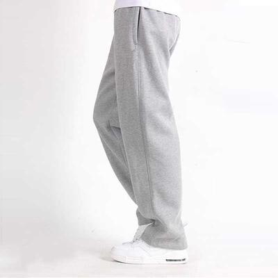 Men Plus Size 7XL Pants Solid Baggy Loose Elastic Pants Penc