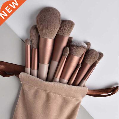 13pcs Professional Makeup Brush Set Soft Fur Beauty Highligh