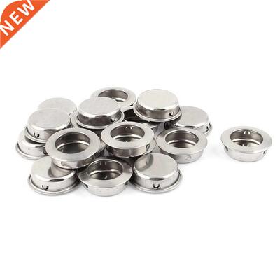 Drawer Sliding Door Concealed Round Flush Pull Handle 20pcs