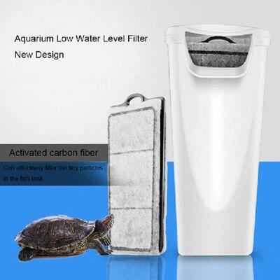 Aquarium Turtle Low Water Filter Pump Fish Tanks Hanging