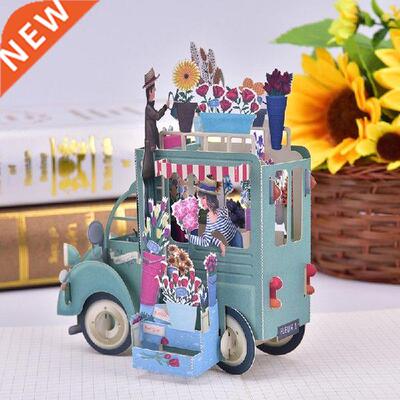 3D Pop UP Cards Birthday Graduations Card Fathers Day Gift