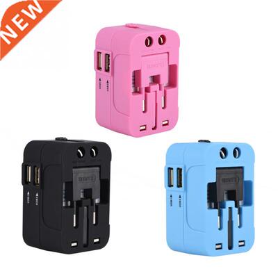 All-in-One Plug Adapter Travel Outlet Converter USB Adapter