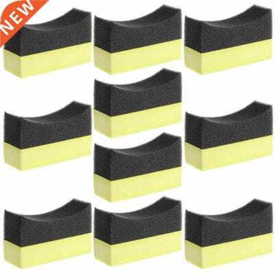 10pcs Sponge Multi Purpose Tyre Tire Dressing Applicator Cur