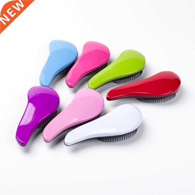 Magic Anti-static Hair Brush Handle Tangle Detangling Comb S