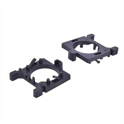 2Pcs Black Car LED Bulb Holder Adapter Sockets Base for MK2