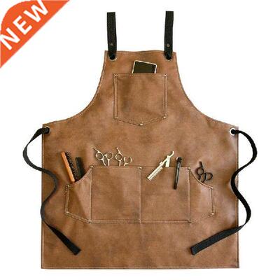 Japanese Style Brief Apron Thickened Pu Leather Aprons
