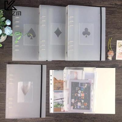 New Arrival A5 Binder Photocards Collect Book Postcard Holde