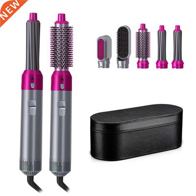 Drop shipping 5 In 1 Electric Hair Dryer Brush Negative Ions