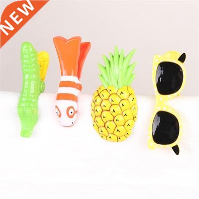 Plastic Beach Towels Clips For Sunbeds Sun Lounger Animal