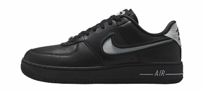 Nike Air Force 1 Low AF1黑舞士女子运动板鞋Fj7409-002毅博仓