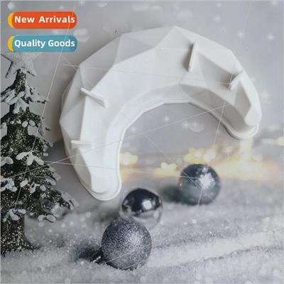 licone Diamond Moon Baking pastry Cookie Mold Muffins cake m