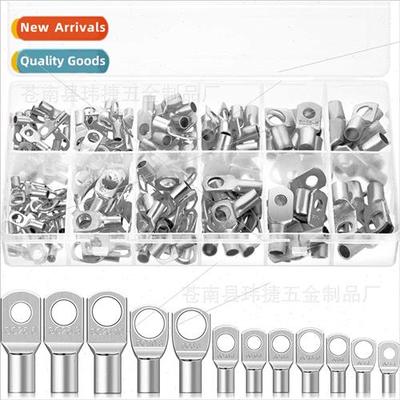 170pcs boxed copper nose SC peephole terminal copper wire lu