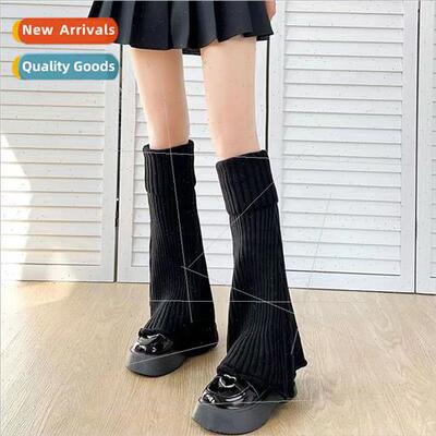 New flared leggings design whe sweet cool knted mid-calf soc