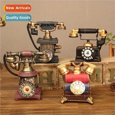 American-telephone ornaments home living room  bar desktop d