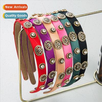Hair bands Korean fashion fine edge diamond alloy accessorie