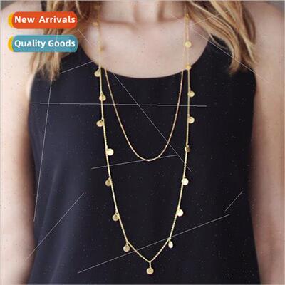 Europe Fashion Retro Long Sweater Chain Women Hundreds Acces