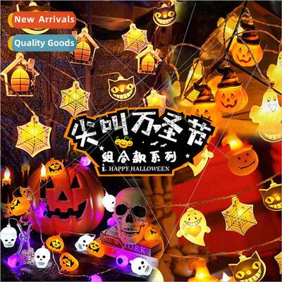 New mixed Halloween lights strings scene layout LED weird pu