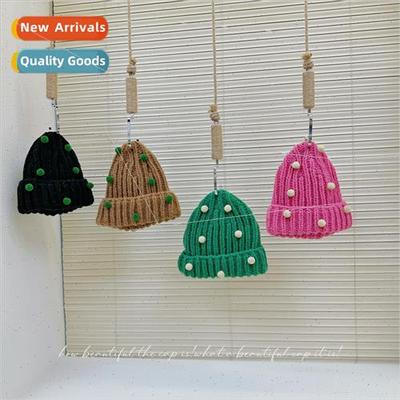 Small fur ball children woolen cap fall