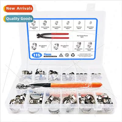 115pcs boxed set 304 clamps wh clamping pliers ngle lug elec