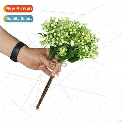 Green beans branch simulation plastic flowers fake flowers s