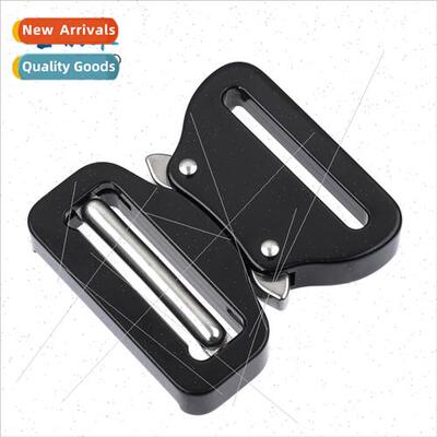 Die-Cast Aircraft Aluminum Safety BuckleBlack Oxide Tactical