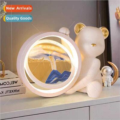 Creative Violent Bear Quicksand Painting ght ght Hourglass D