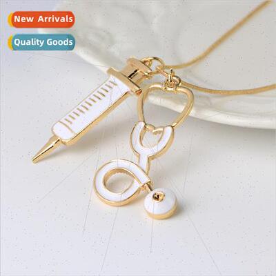 Accessories Europe film  s doctor syringe stethoscope neckla