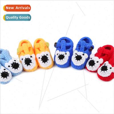 New hand-knted baby soft-soled toddler shoes Mens and womens
