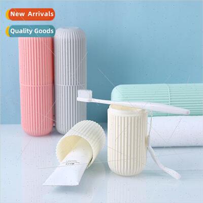 Travel brush teeth wash mouthwash cup portable set creative
