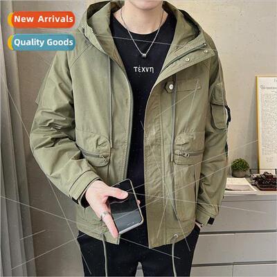 Men jackets spring fall casual workwear 2023 new rushing jac