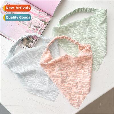 New triangle scarf elastic hair bwomen simple hundred wh ela