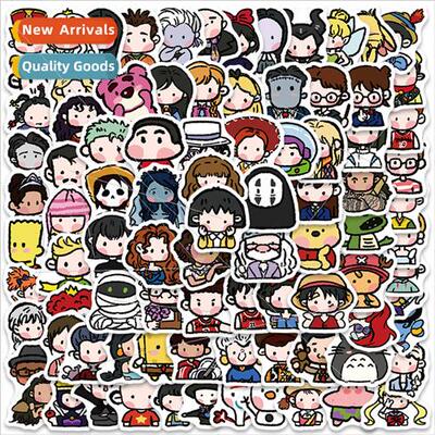 90 pcs of retro classic cartoon animation characters graffit