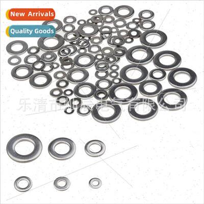 105pcs Stainless Washers Pocket O-ring Flat Gasket Gasket Se
